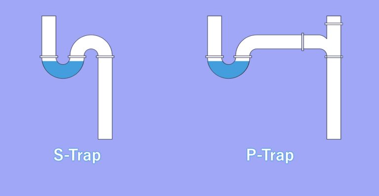 What is the difference between S-trap and P-Trap? — Civil Engineering ...